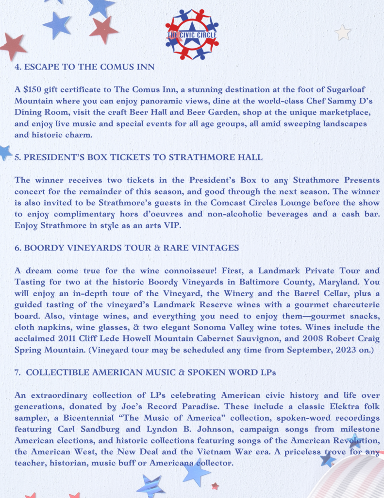 The “Celebrating Civics” Program is Here!